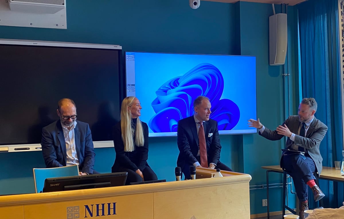 Argentum gir gaveprofessorat til NHH - Argentum